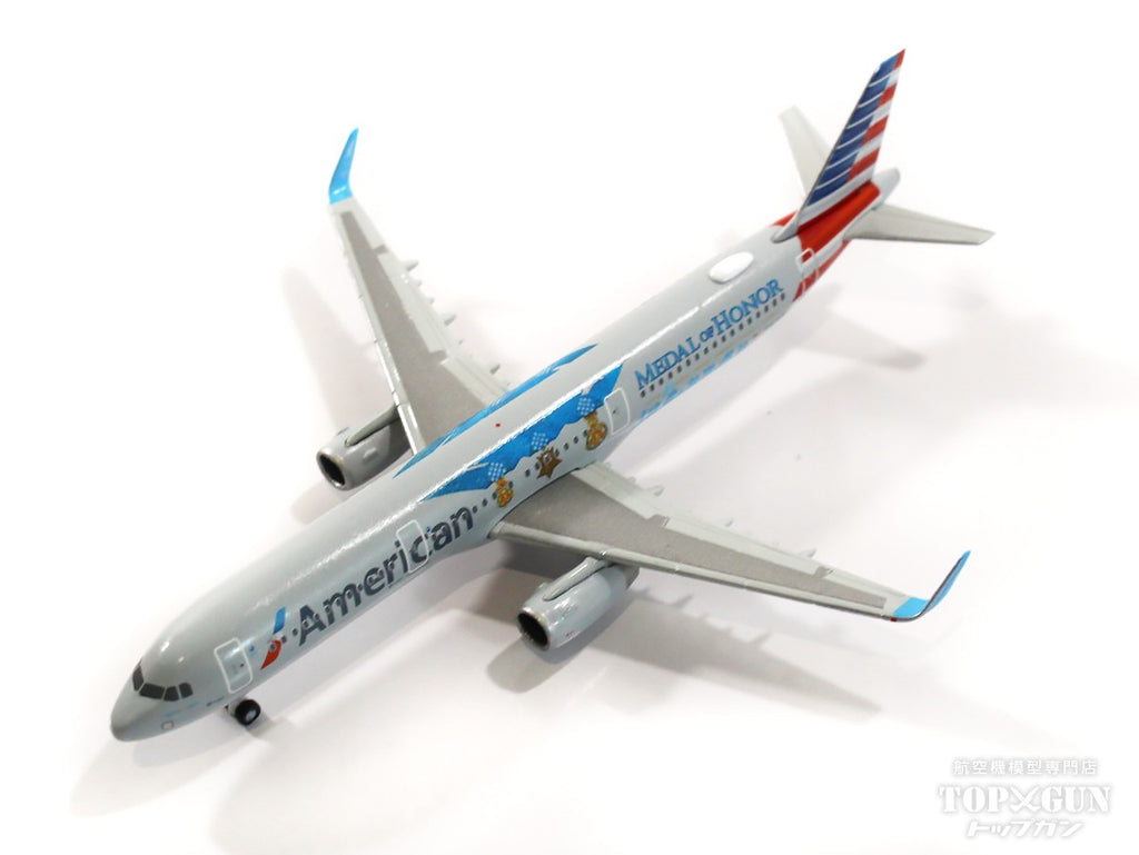 Herpa Wings A321 American Airlines Medal of Honor Flagship Valor N167AN ...