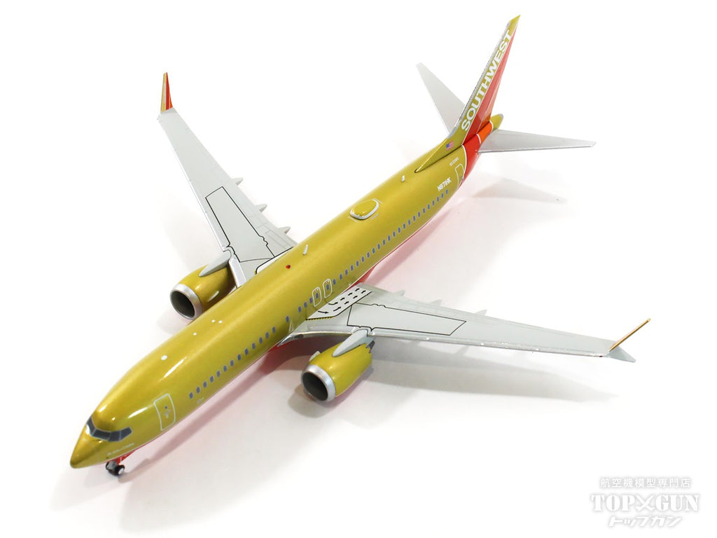 Gemini200 【お取り寄せ】737 MAX 8 サウスウェスト航空 「Herbert D. Kelleher」 gold retro ...