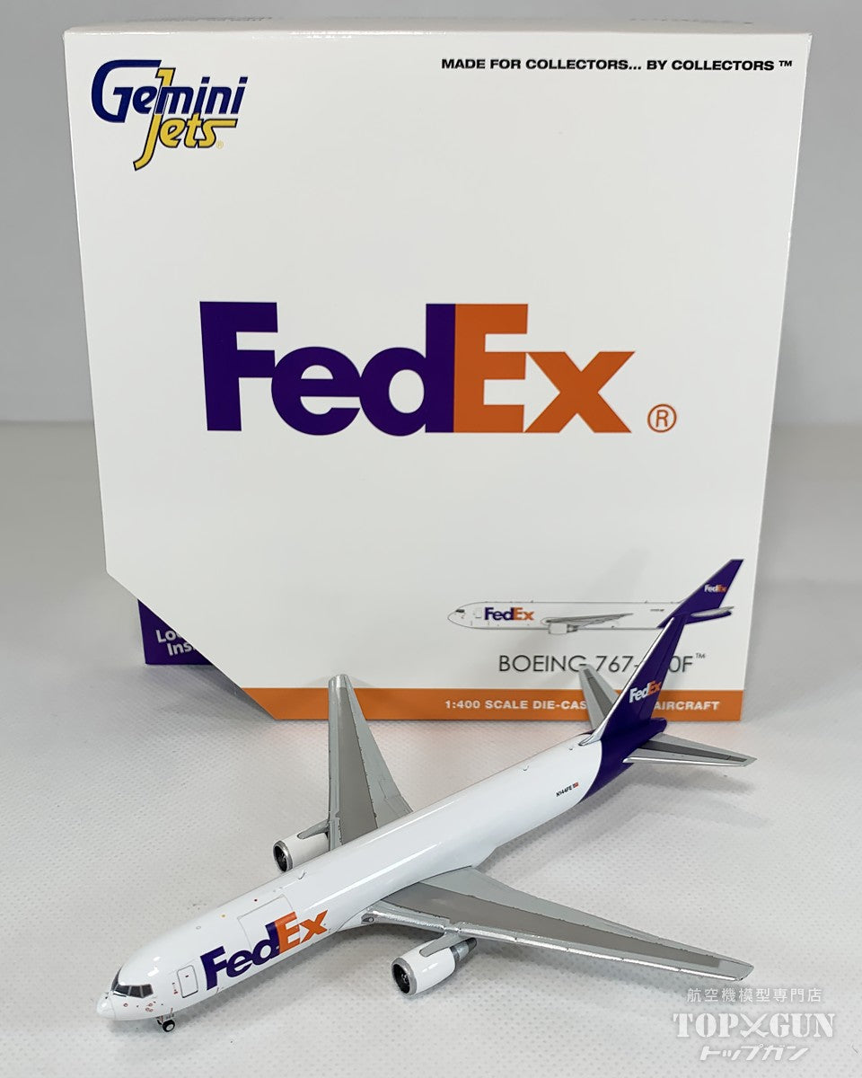 GeminiJets 767-300ERF FedEx/フェデックス 「revised livery」 N144FE 1/400 ...