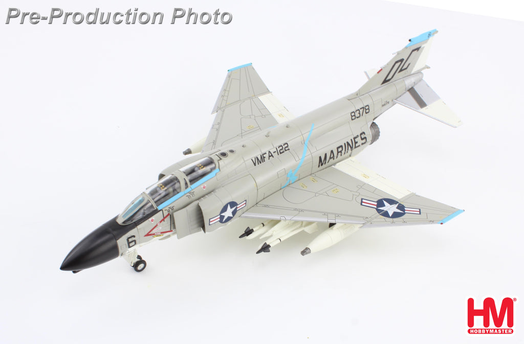 Hobby Master F-4B ファントムII アメリカ海兵隊 VMFA-122w/SUU-23 ガンポッド 1/72 [HA19049]