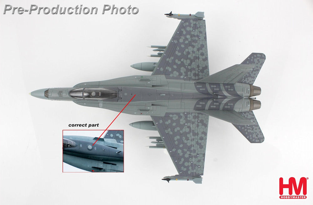 Hobby Master CF-188（F/A-18A） カナダ空軍 第1カナダ航空師団 CF-18デモチーム ハニカム塗装 2022年 ...