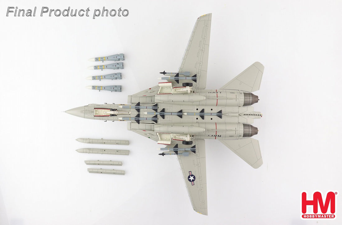 Hobby Master F-14A アメリカ海軍 第84戦闘飛行隊 「ジョリーロジャース」 空母フォレスタル搭載 1991年8月 ...