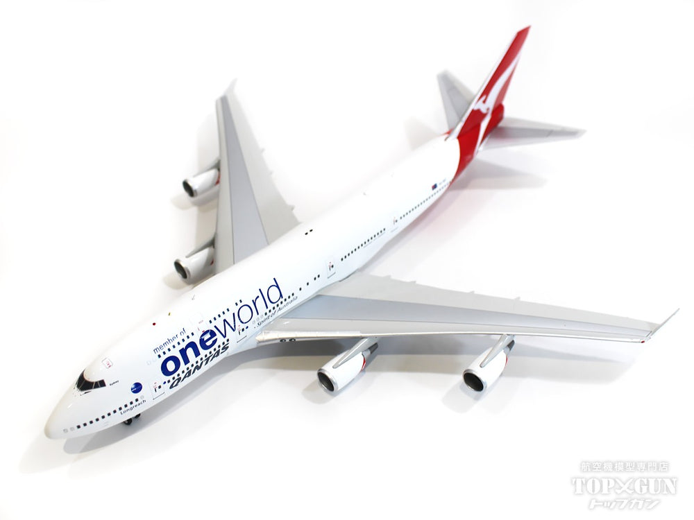 InFlight200 747-400 カンタス航空 「ワンワールド」塗装 VH-OEF 1/200[IF744QA0523]