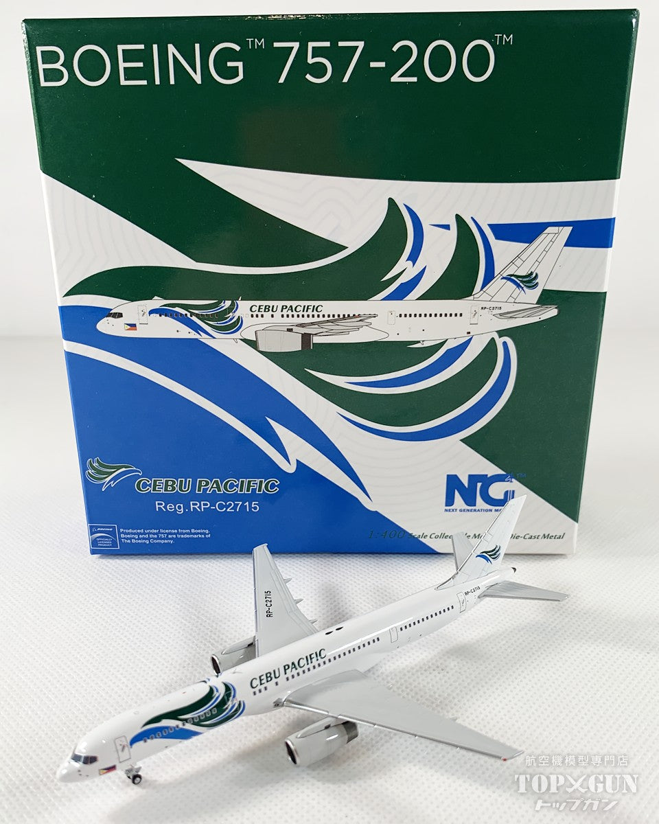 NG Models 757-200 セブパシフィック航空 RP-C2715 1/400 [NG53197]