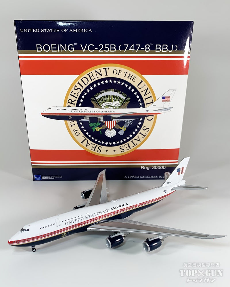 NG Models VC-25B (B747-8) アメリカ空軍 new version 30000 1/400 [NG78041]