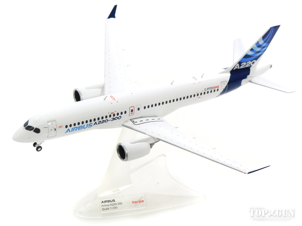 Herpa Wings A220-300 エアバスハウスカラー C-FFDO 1/200 ※金属製 [559515]