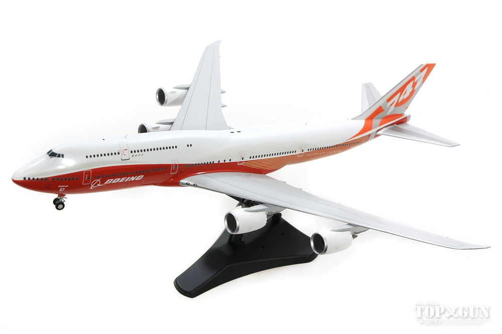 JC Wings 747-8i ボーイング社 ハウスカラー 「Sunrise Livery」 N6067E (スタンド付属) 1/200 ...